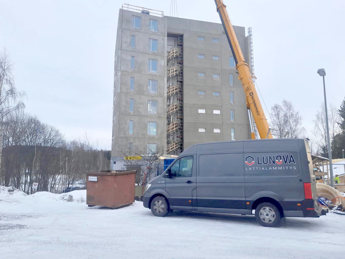 Kerrostalo, Muurame - Lunova Oy